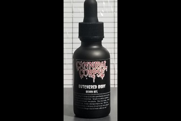 Ya a la venta el aceite marcado para barba de Cannibal Corpse ...