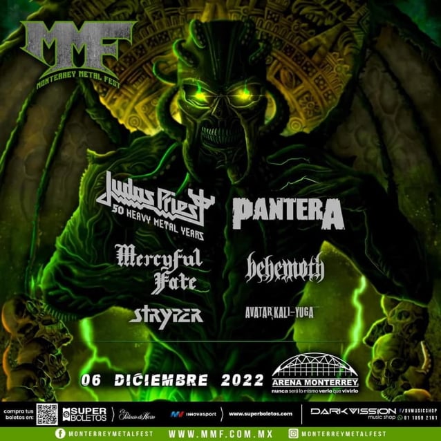 Mira a PANTERA actuar en el MONTERREY METAL FEST de México ropa heavy ...